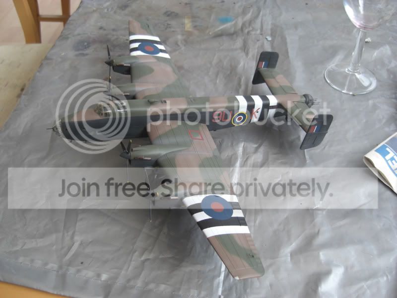 Argentinian Lancaster, 1/72 Revell FINISHED - Lancaster Single Type ...