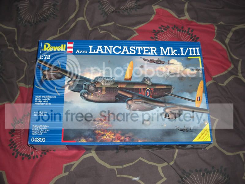 Argentinian Lancaster, 1/72 Revell FINISHED - Lancaster Single Type ...
